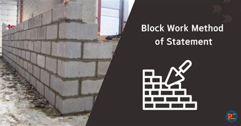 Block Work Method Statement Planning Engineer FZE Block Work Method Statement Planning Engineer FZE