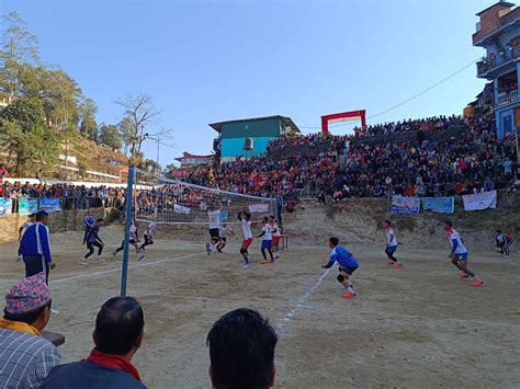 प्रदेश अन्तरपालिका भलिबलको उपाधि दमक र षडानन्दलाई Nepal Marga