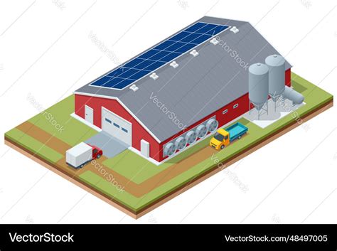 Livestock Isometric Vector Images Over 980