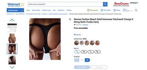 Walmart Lingerie Of The Day
