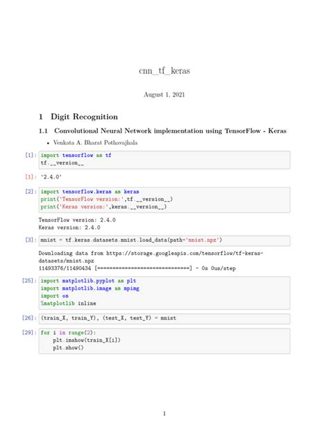 Cnntfkeras Pdf Computer Science Algorithms