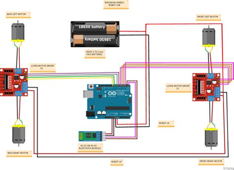 How To Build A Mecanum Wheels Arduino Robot Car With Bluetooth Control Robot Lk