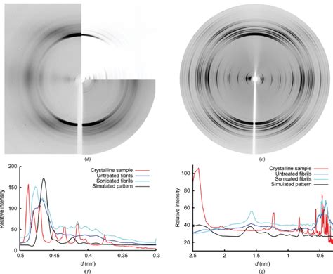 Continued D Corresponding Fibre Diffraction Patterns From Dried Download Scientific Diagram