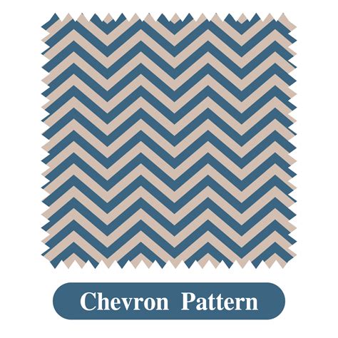 Blue Pattern Chevon Nitas Tessile Co Ltd