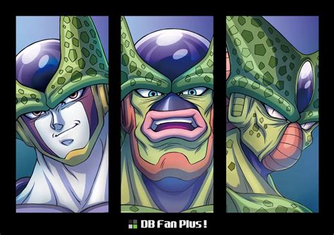 Cell Perfect Cell Imperfect Cell And Semi Perfect Cell Dragon Ball And More Drawn By