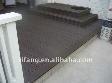 Wood Plastic Composite WPC Decking China Lifang Price Supplier Food