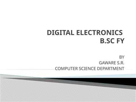 Digital Electronicspptx Logic Gates Adders Ppt