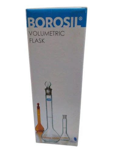 Glass Conical Borosil Volumetric Flask Capacity 200ml Size 7 8 Inch Length At ₹ 500 Piece