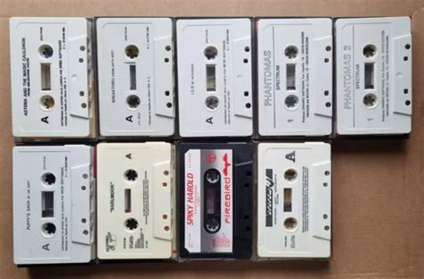 Pack 9 Juegos Para Spectrum Sinclair Español Spanish Spectrum Games