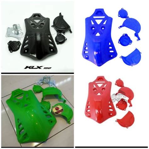 Jual COVER TUTUP MESIN BLOK PELINDUNG MESIN ENGINE GUARD KLX BF