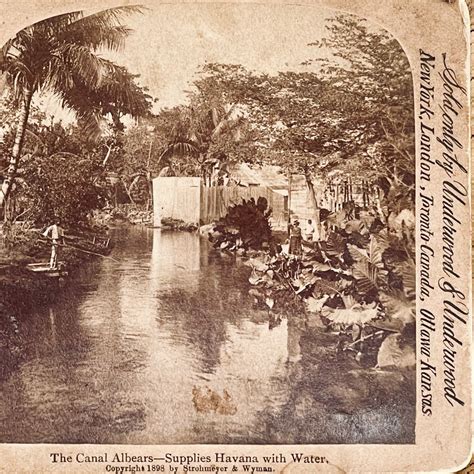 1800s Antique Stereograph Card Stereo Card Sepia Photograph Underwood