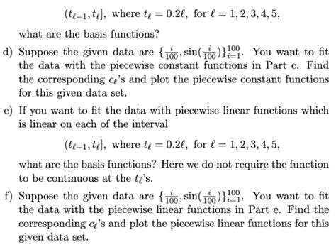 problem 6 suppose you are given the data { xi