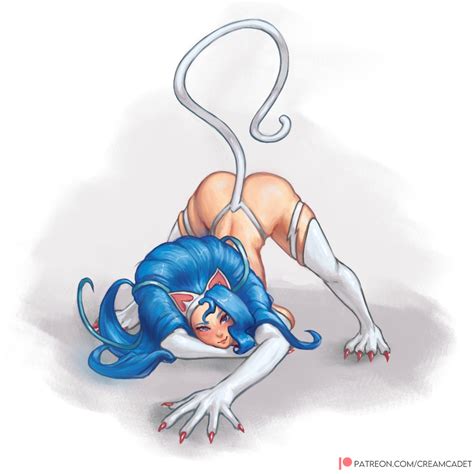 Felicia Darkstalkers By Creamcadet Hentai Foundry