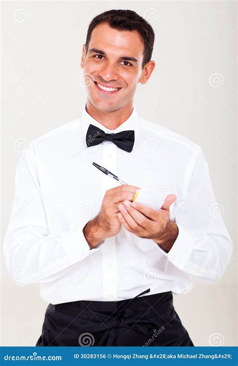 Waiter Taking Order