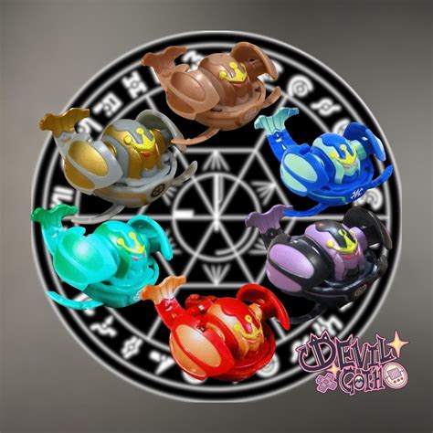 Bakugan Battle Brawler Sirenoid Extremely Etsy