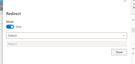 Redirect Options In Modern Sharepoint Forms