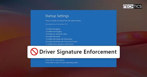 4 Ways To Disable Driver Signature Enforcement In Windows Device
