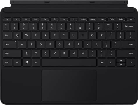 Brandclub Microsoft Type Cover Keyboard Cover Case Surface Go 2 Surface Go Tablet Black