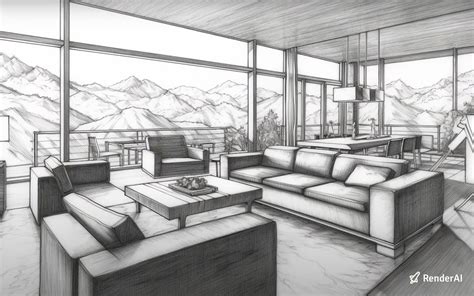 exploring the sketch to render process using midjourney ai