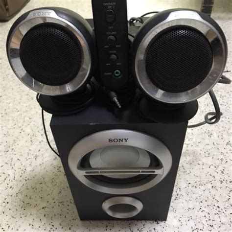 Sony Pc Desktop Speaker Audio Soundbars Speakers Amplifiers On Carousell