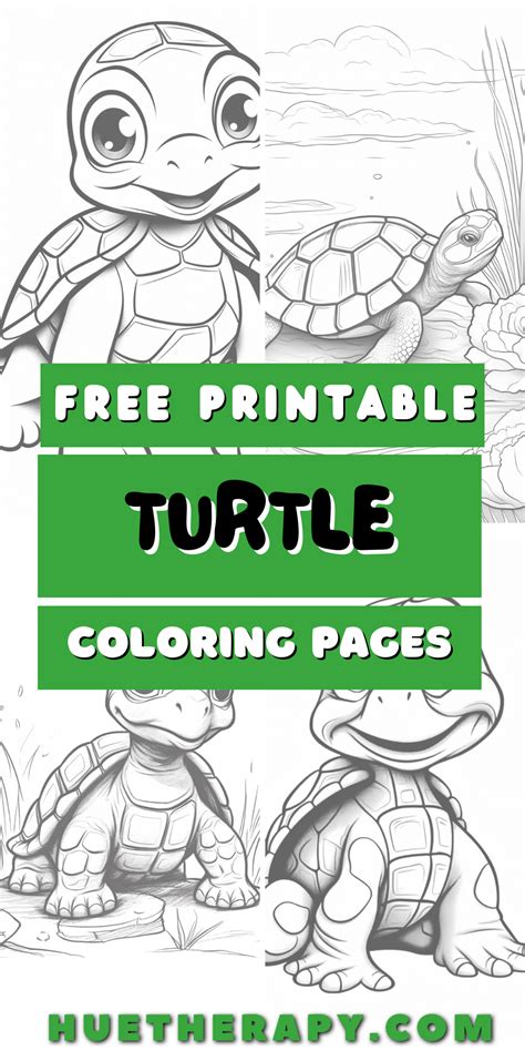 Printable Coloring Pages Turtle