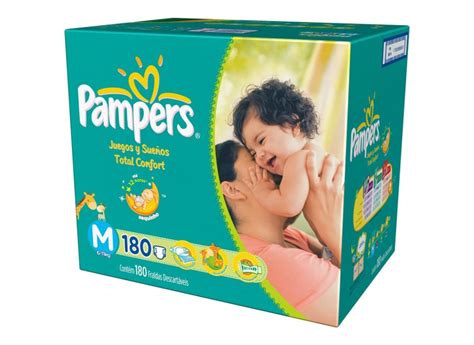 Fralda Pampers Total Confort Tamanho M Jumbo 180 Unidades Peso Indicado