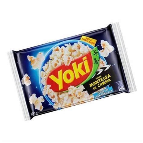 Pipoca Yoki Para Micro Ondas Manteiga De Cinema 100g Farmácias São João