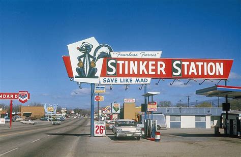 A Stinker Station On Orchard In Boise Id ~1963 Rboise