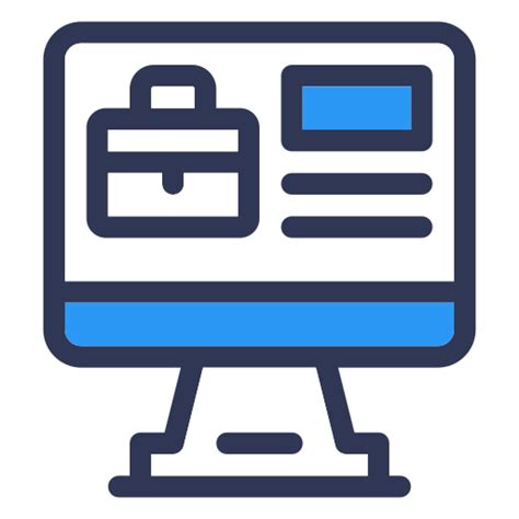 Job Generic Blue Icon