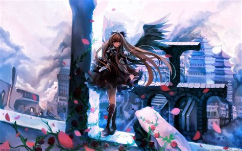 Fondos de pantalla Arte fantasía Anime captura de pantalla