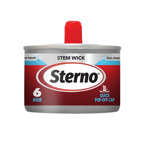 6 Hour Sterno Stem Wick
