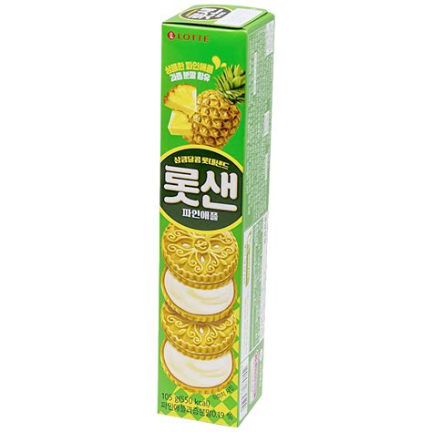 롯데샌드 파인애플 105g 배민 장보기∙쇼핑