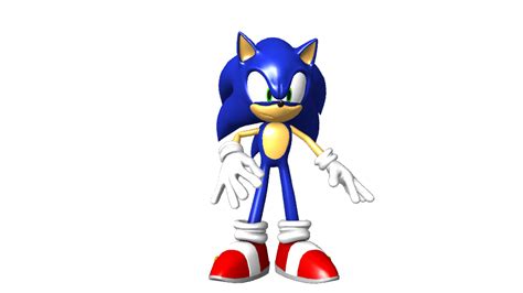 Sonic Idle Pose By Ofihombre On Deviantart