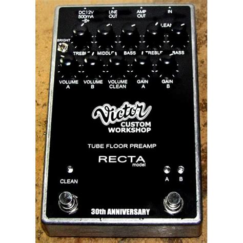 Ламповый преамп RECTA guitar preamp купить/ заказать в Victor Custom ...