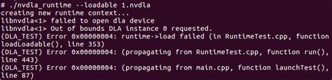 Error In Nv Small 256 Full Issue 179 Nvdla Sw GitHub