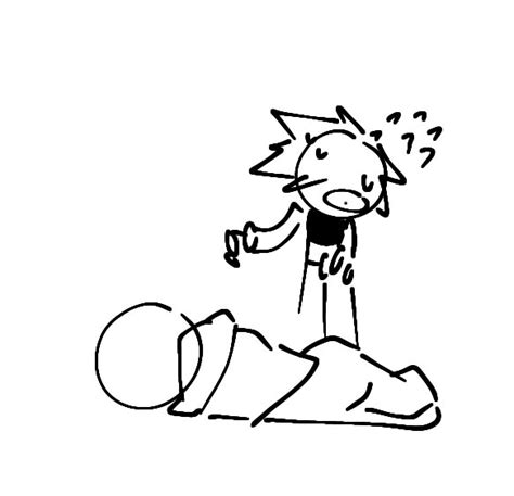 「시작은 전 오너캐 적약 오너캐릭터야 스틱맨 전에도 있었지만 1년 이상 유지된 캐릭터는 이 녀석이 처음이라서」🕯의호e Ho🕯の漫画