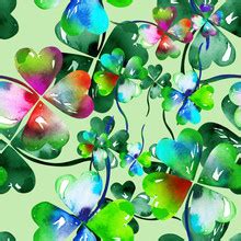 Splash Seamless Clover Pattern Free Stock Photo Public Domain Pictures