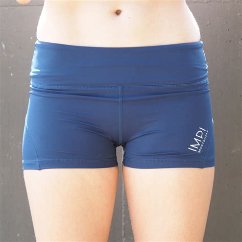 Impi Girls Bike Shorts And Running Shorts Navy Impi Sportswear