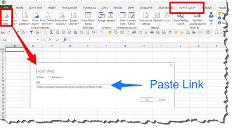 Manage Information Overload Use Ms Excel Powerquery To Import News Feeds