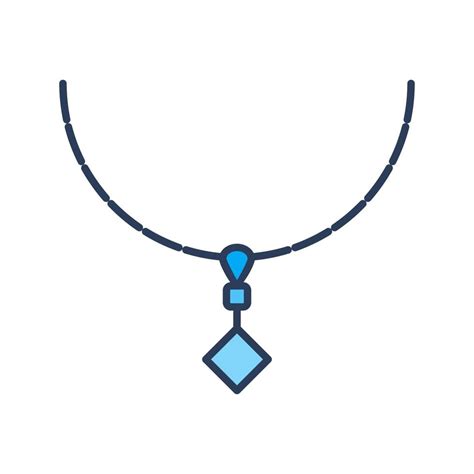 Necklace Vector Icon 16642132 Vector Art At Vecteezy