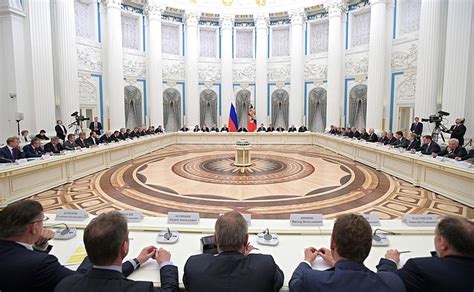 Встреча с представителями деловых кругов • Президент России