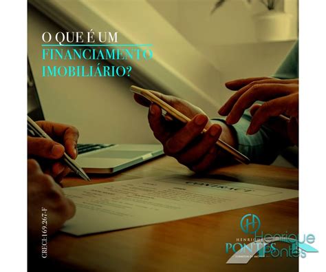 O Que é Um Financiamento Imobiliário