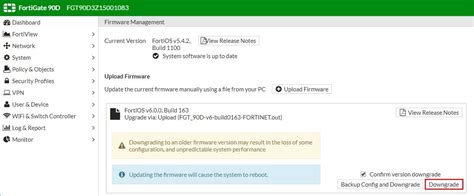 Hướng Dẫn Các Thiết Lập Reset Trên Firewall Fortigate