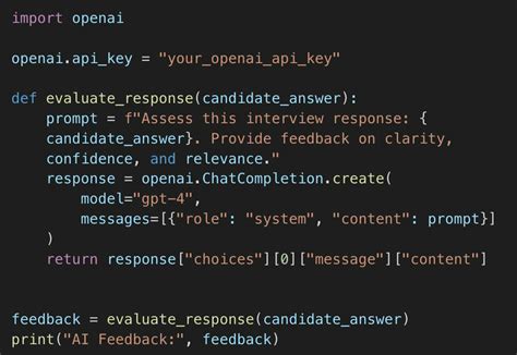 Developing Ai Based Virtual Interview Assistants With Azure Openai
