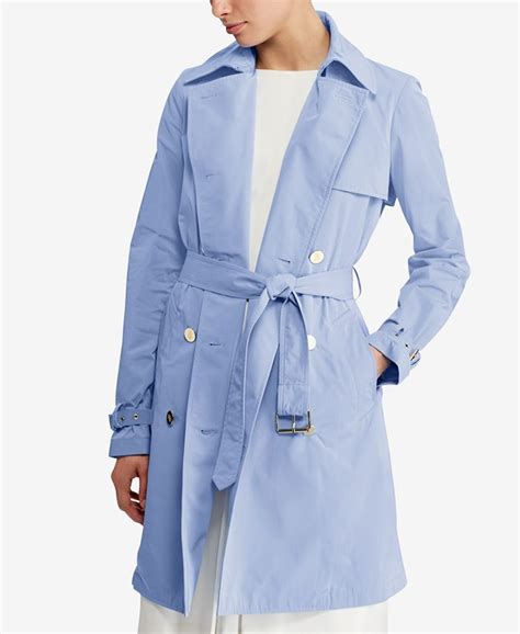 Lauren Ralph Lauren Water Repellent Trench Coat Macys