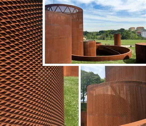 Showcase Expanded Metal Mesh Application Uae