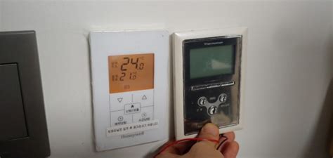 난방 온도조절기 버튼고장eclthermoman온도조절기를 Honeywell 온도조절기로 교체 네이버 블로그