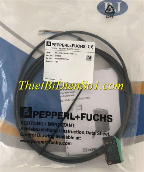 Cảm biến Pepperl Fuchs ML RT Công Ty Thiết Bị Điện Số