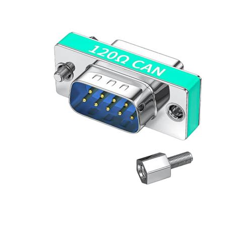 Db9 Male To Female Built In 120 Ω Ohm Can Bus Terminating Resistor
