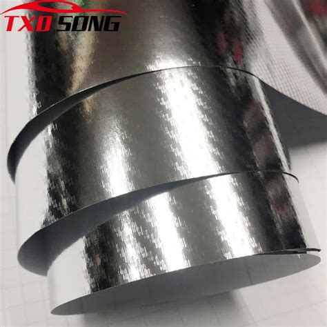 프리미엄 크롬 미러 탄소 섬유 필름 크롬 3d 탄소 섬유 필름 자동차 포장용 자동차 스타일링 크기 152cm X 5m10m15m20m30mcarbon Fiber